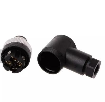 IP67 4 5 8 Pin Male Female Straight Right Angle AISG Connector Threaded ...