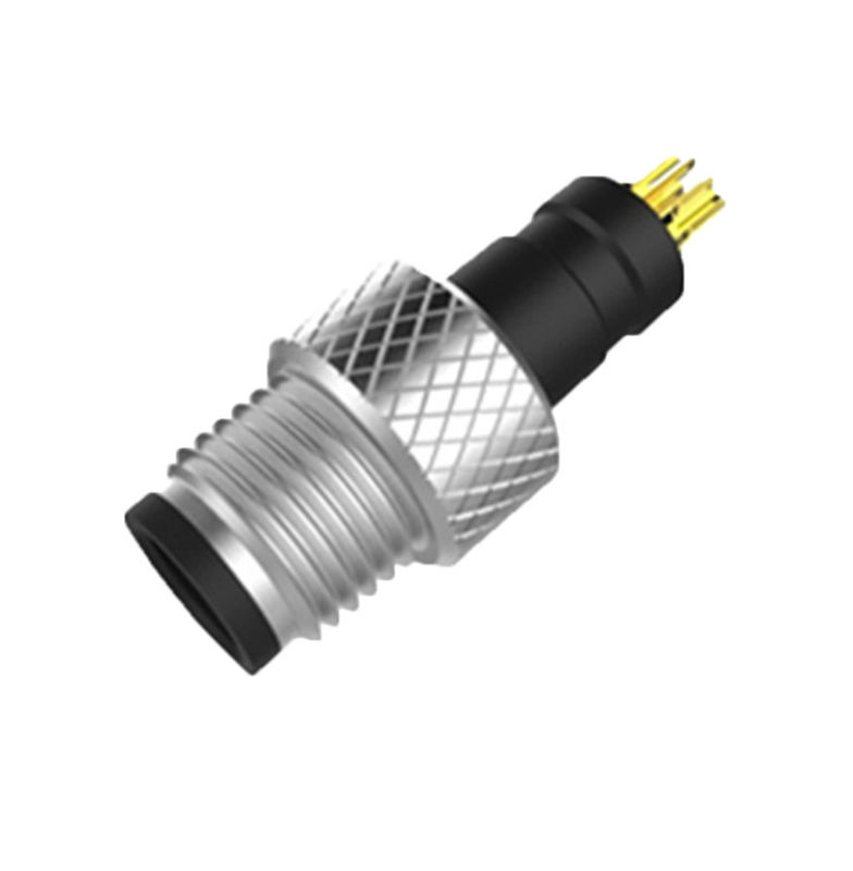3 4 Pin M5 Circular Connector Moulded On Cable For Machine Condition ...