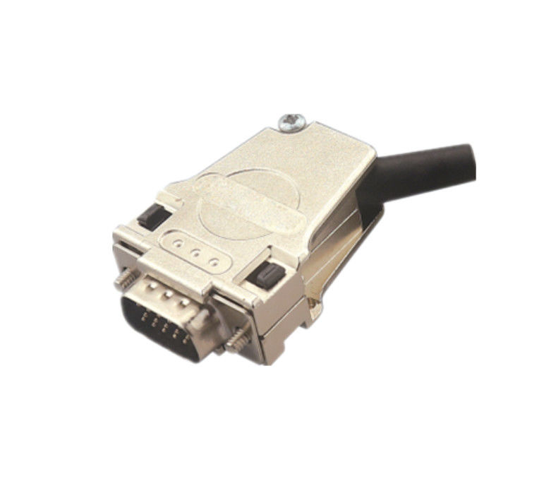 Shielded Crimp Solder Pins 15 Pin 26 Pin 45 Degree D Sub Connector