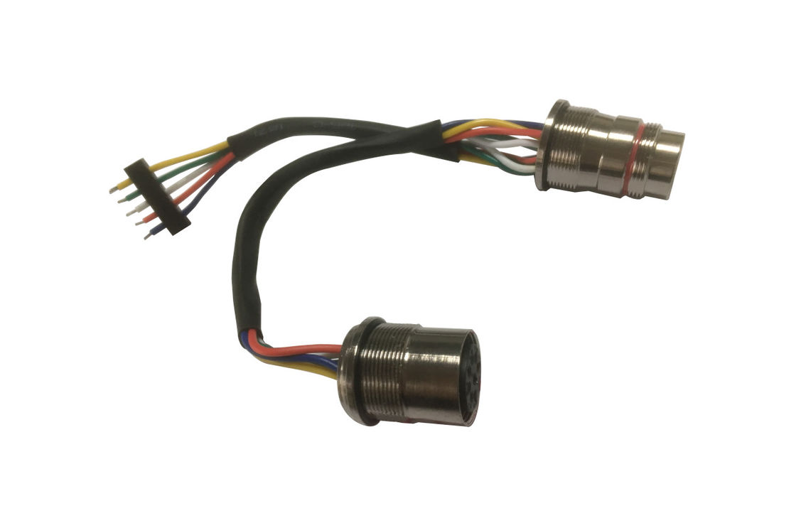 12 Pin M12 socket type IP67 Panel Mount Circular straight waterproof ...