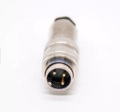 M16 3 Pin Metal Assembly IP67 Soldering Aviation Plug Connector ...