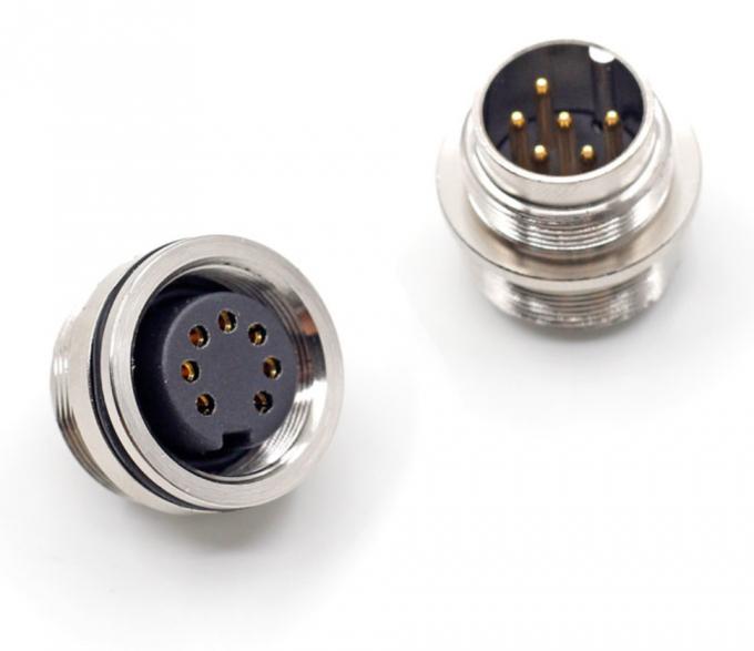 High Capacity Waterproof Electrical RET Control 8 Pin Round M16 solder ...