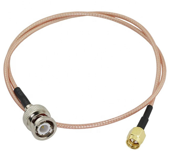 SMA BMA Female To Male Coaxial Cable BNC Connector Flange Mount RF